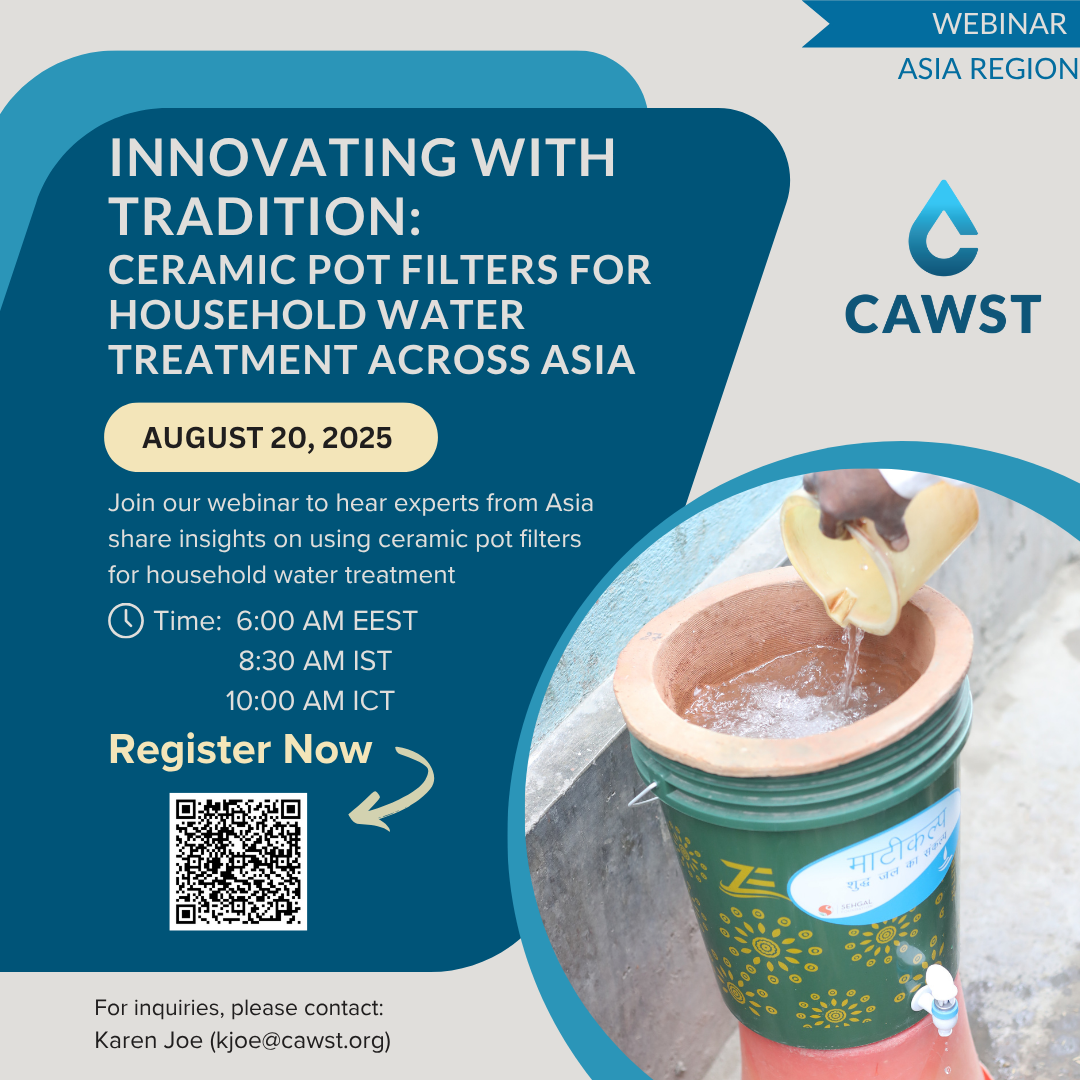 Innovating with Tradition: Ceramic Pot Filters for Household Water ...